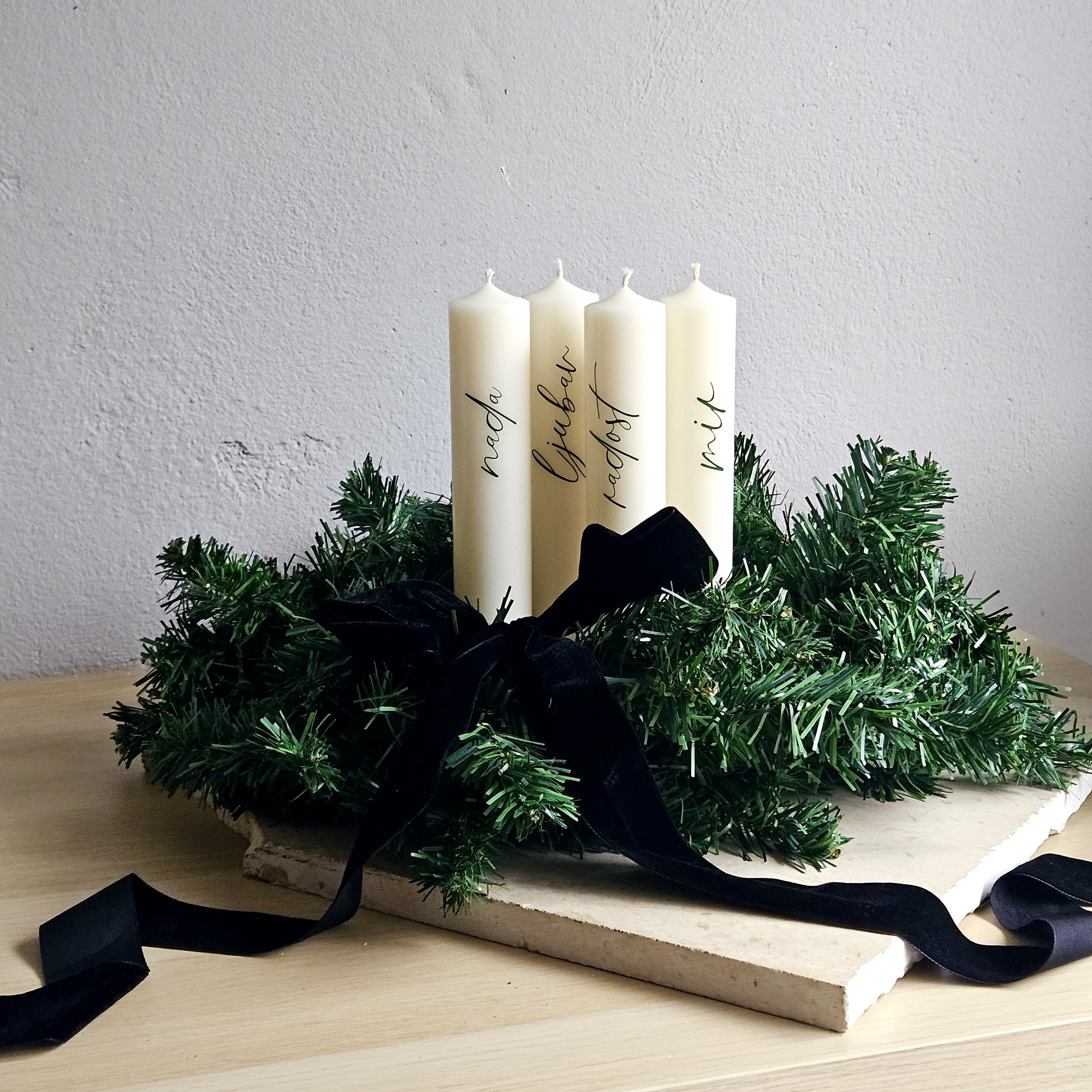 ADVENT SVIJEĆE promjer 4 cm | Svijeće Vatovac